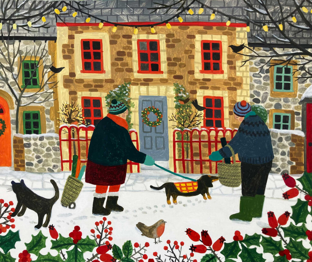 AGBI CHRISTMAS CARD PACK - December Morning | Canns Down Press | Art ...
