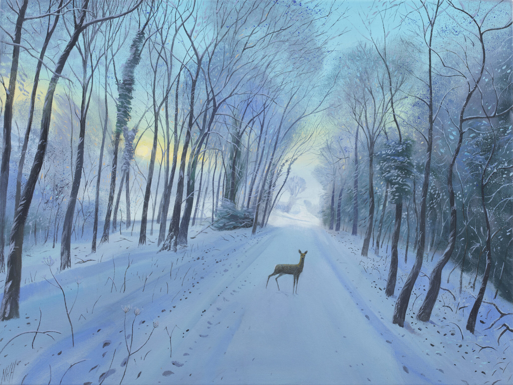 AGBI CHRISTMAS CARD PACK - Snow In The Morning | Canns Down Press | Art ...