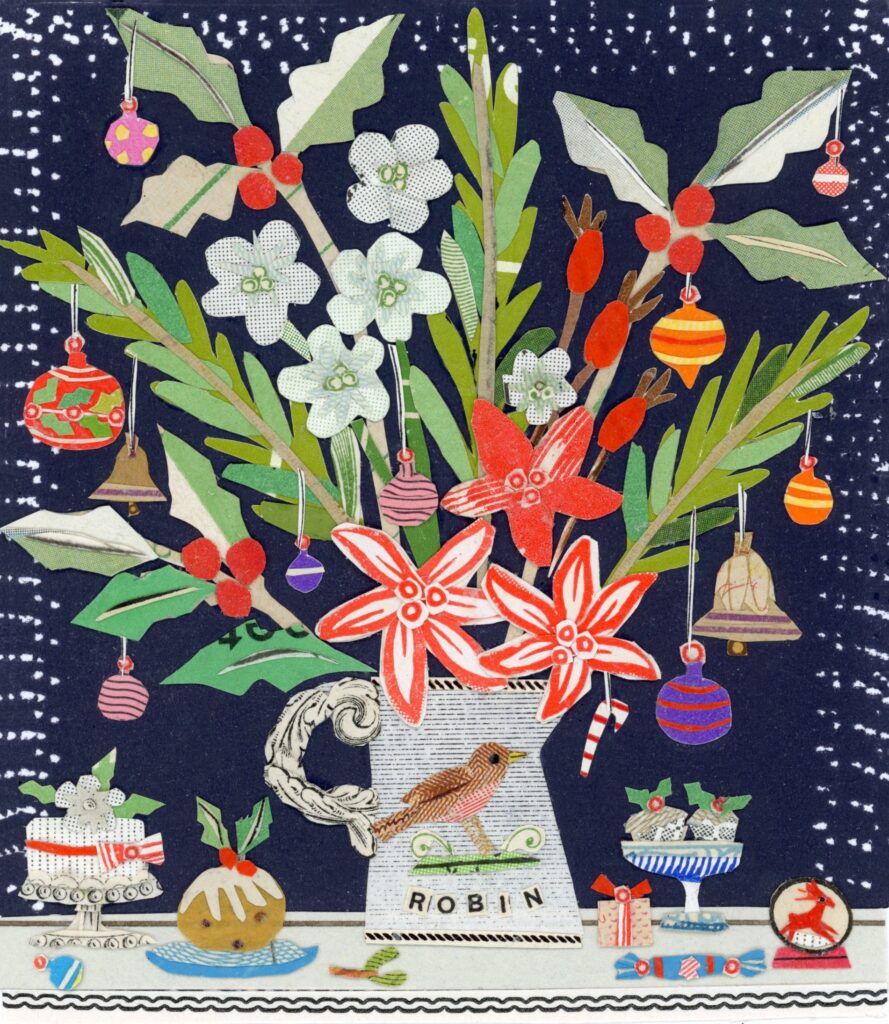 AGBI CHRISTMAS CARD PACK - Robin And Mincepies | Canns Down Press | Art ...